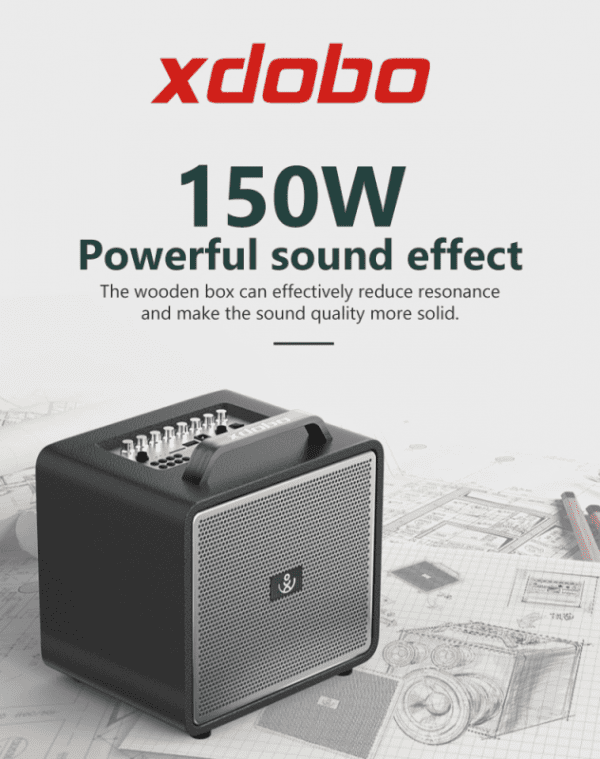 Loa di động bluetooth Xdobo Thunder 1978ii Karaoke-công suất 150W – Xdobo Việt Nam